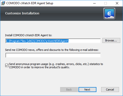 Add Endpoints To EDR, Endpoint Management Tools, Security Endpoint, Comodo EDR